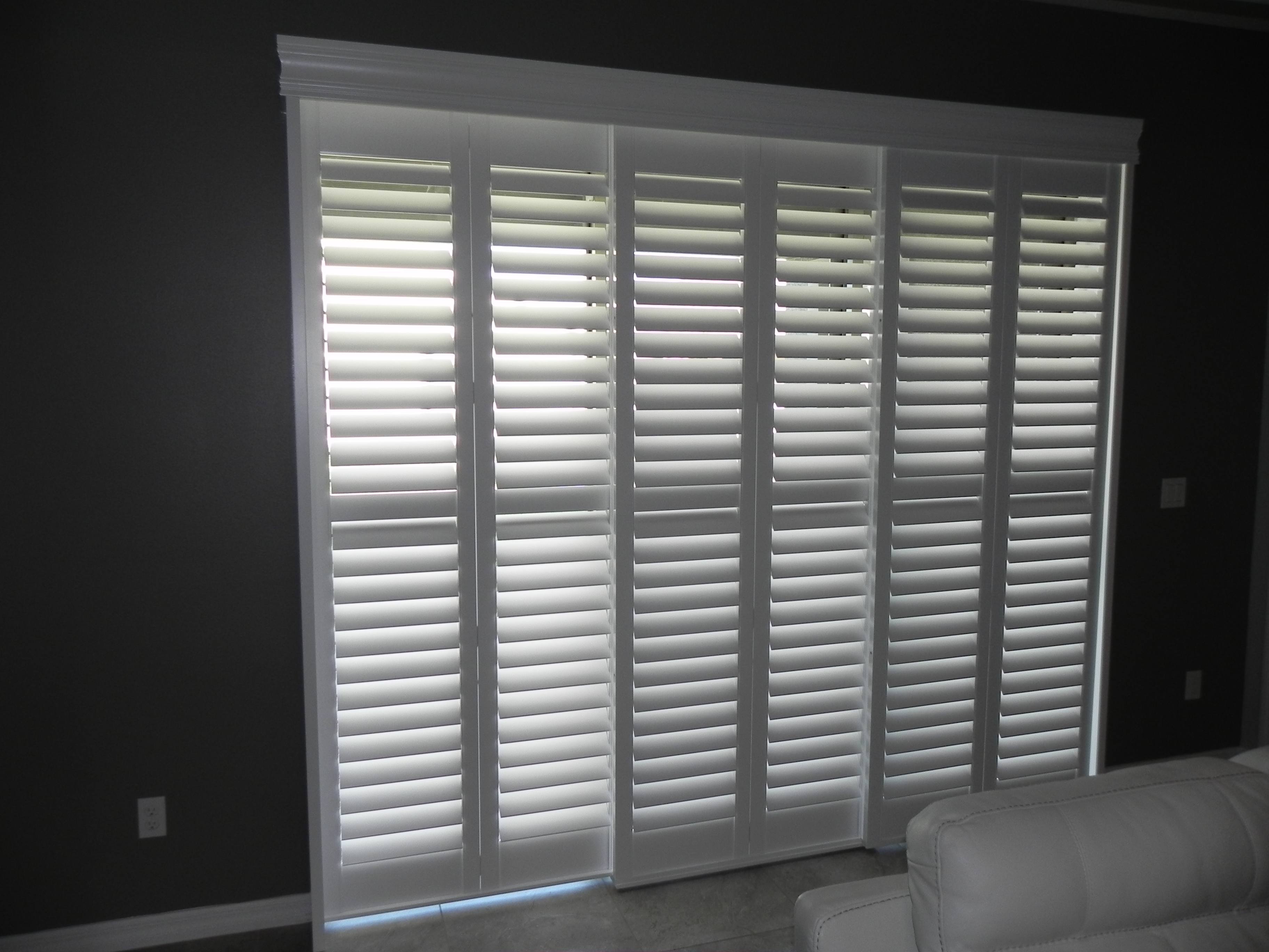 Sliding Door Shutters - US Verticals